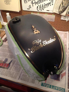 Bluzman Pinstriping by Kirk James